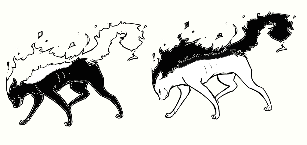 YING-YANG FIRE CATS ADOPTS! CLOSED! by Astr0fish on DeviantArt