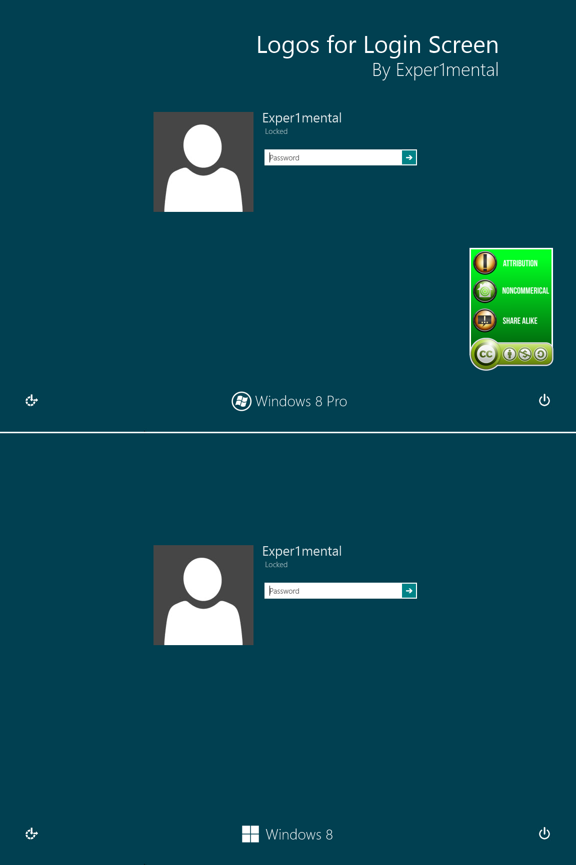 Logos for Login Screen v1.3 by Exper1mental on DeviantArt