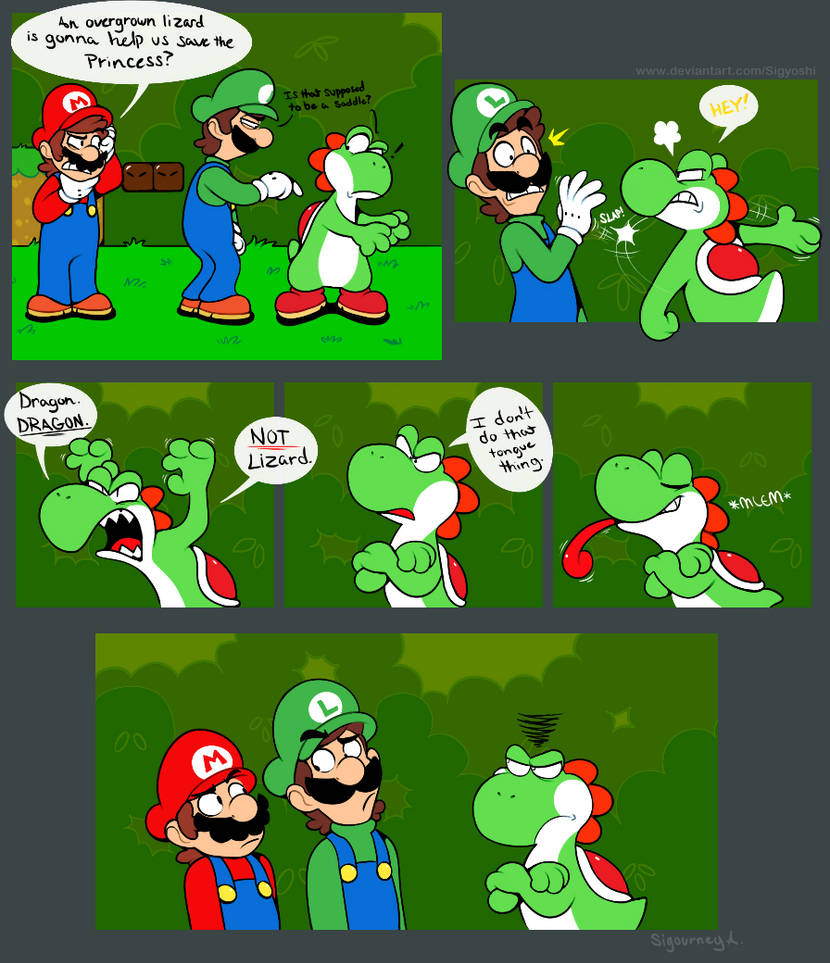 That Tongue Thing by SigYoshi on DeviantArt