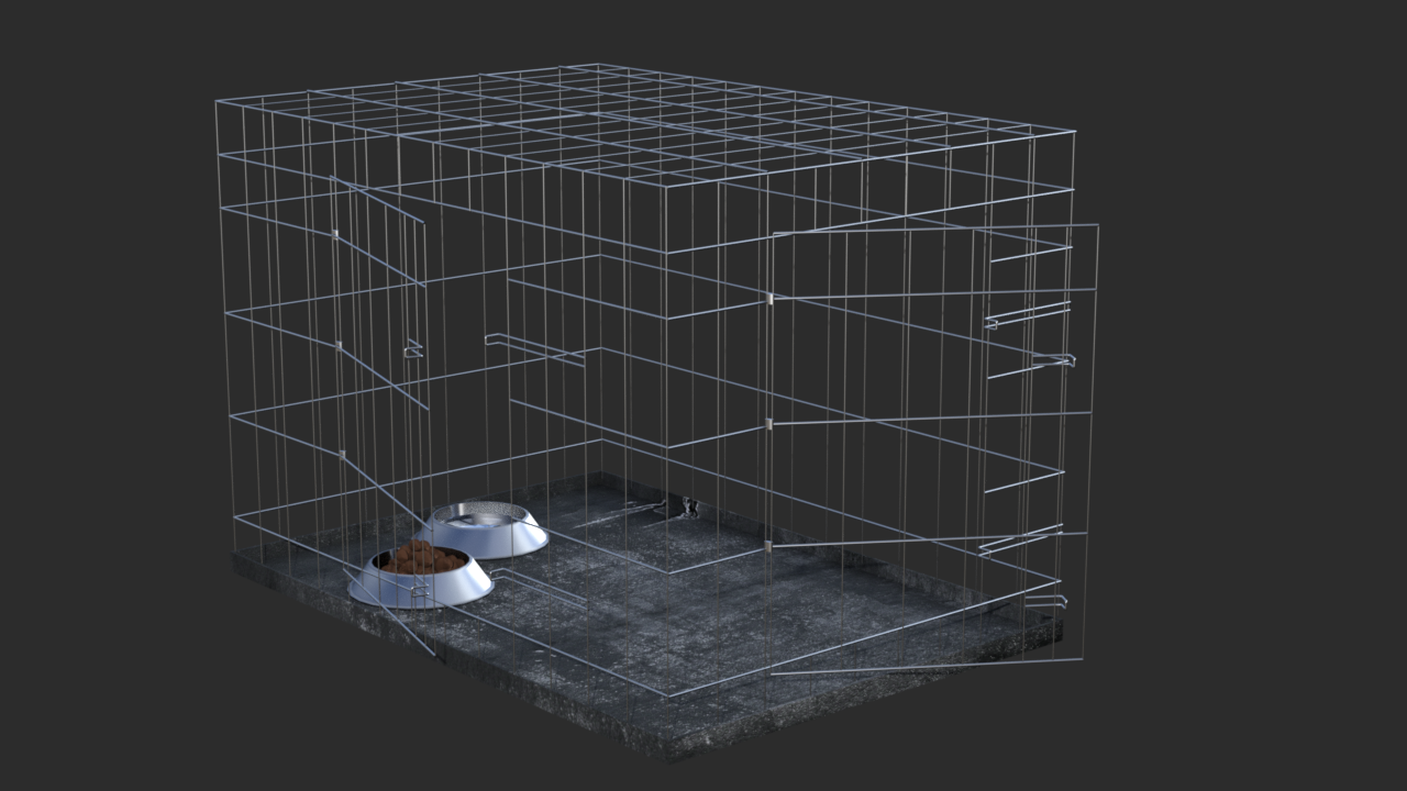 Freebie Petgirl Cage and Bowl by Noone102000 on DeviantArt