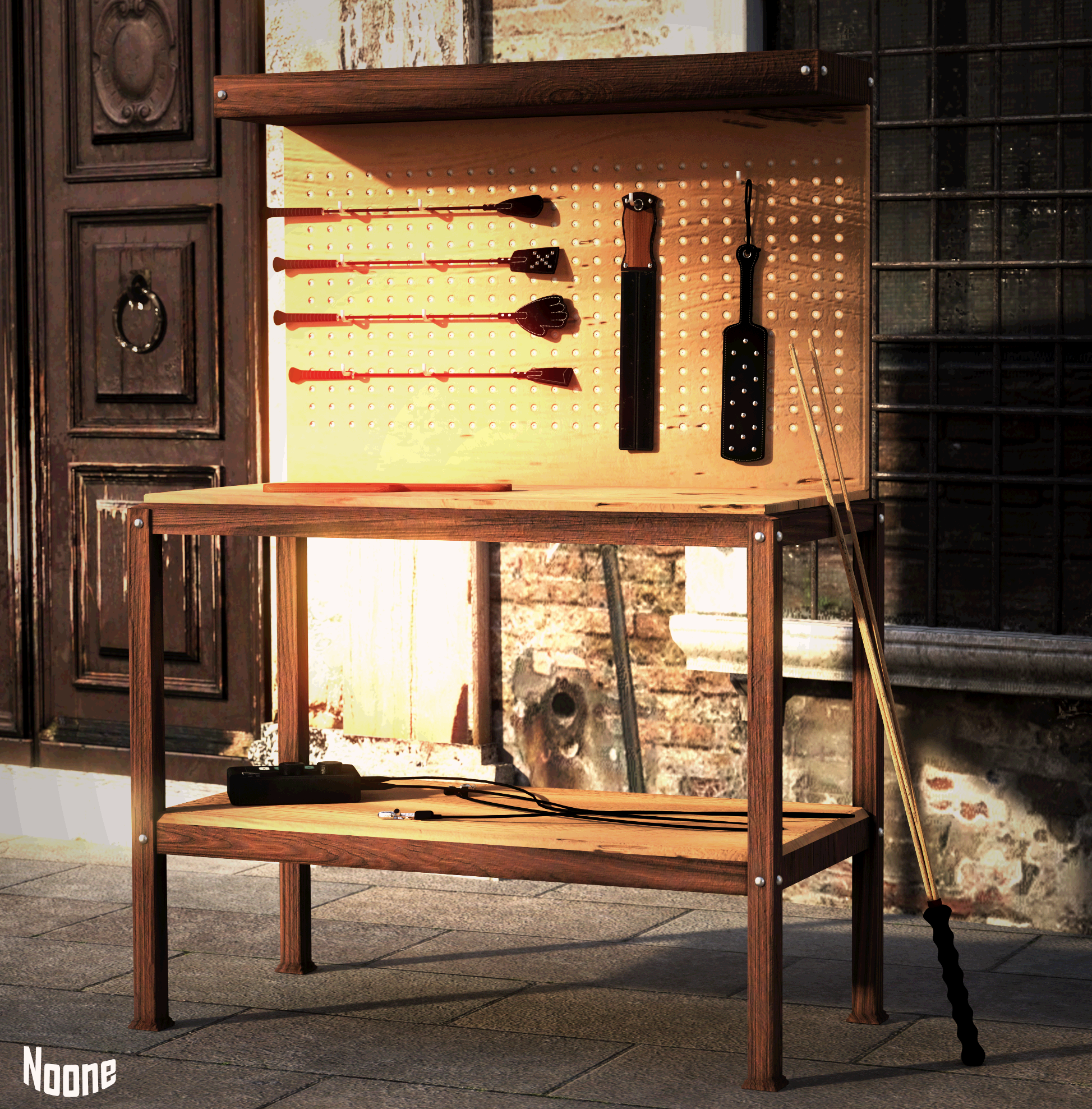 FREEBIE: BDSM Tools Table by Noone102000 on DeviantArt