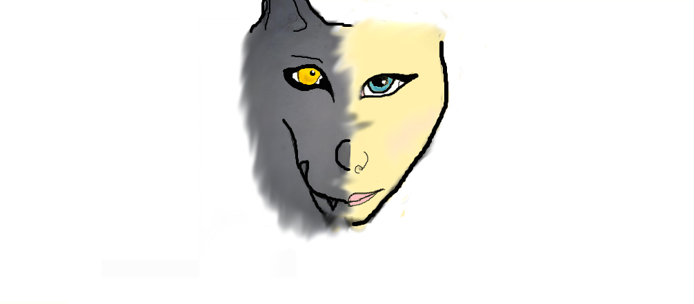 My wolf human face (first attempt) by Alpha-Female13 on DeviantArt