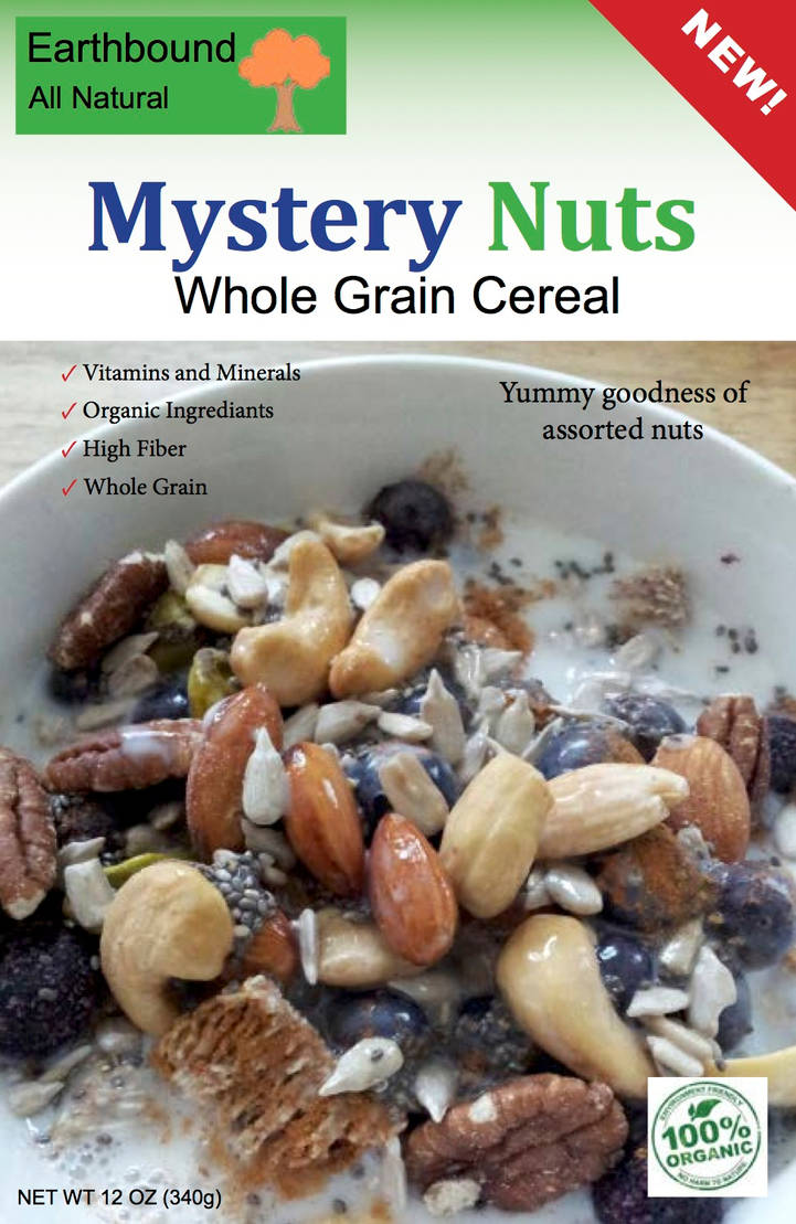 Mystery Nuts Cereal Box by Rerara on DeviantArt