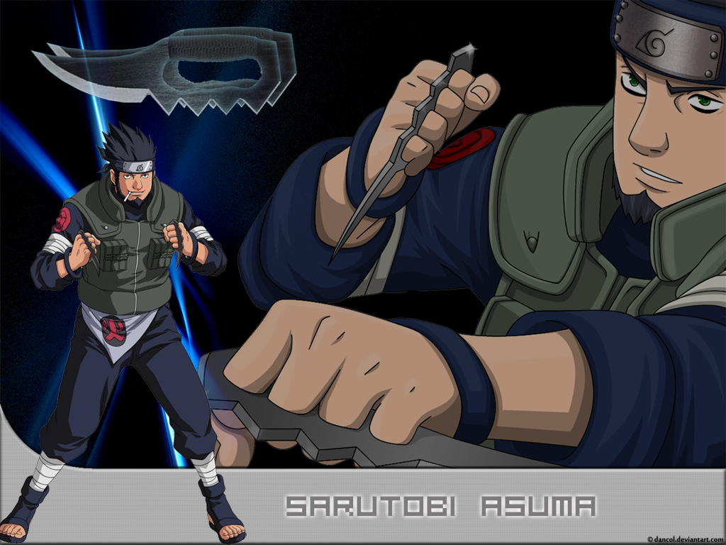 Wallpaper Asuma by Dancol on DeviantArt