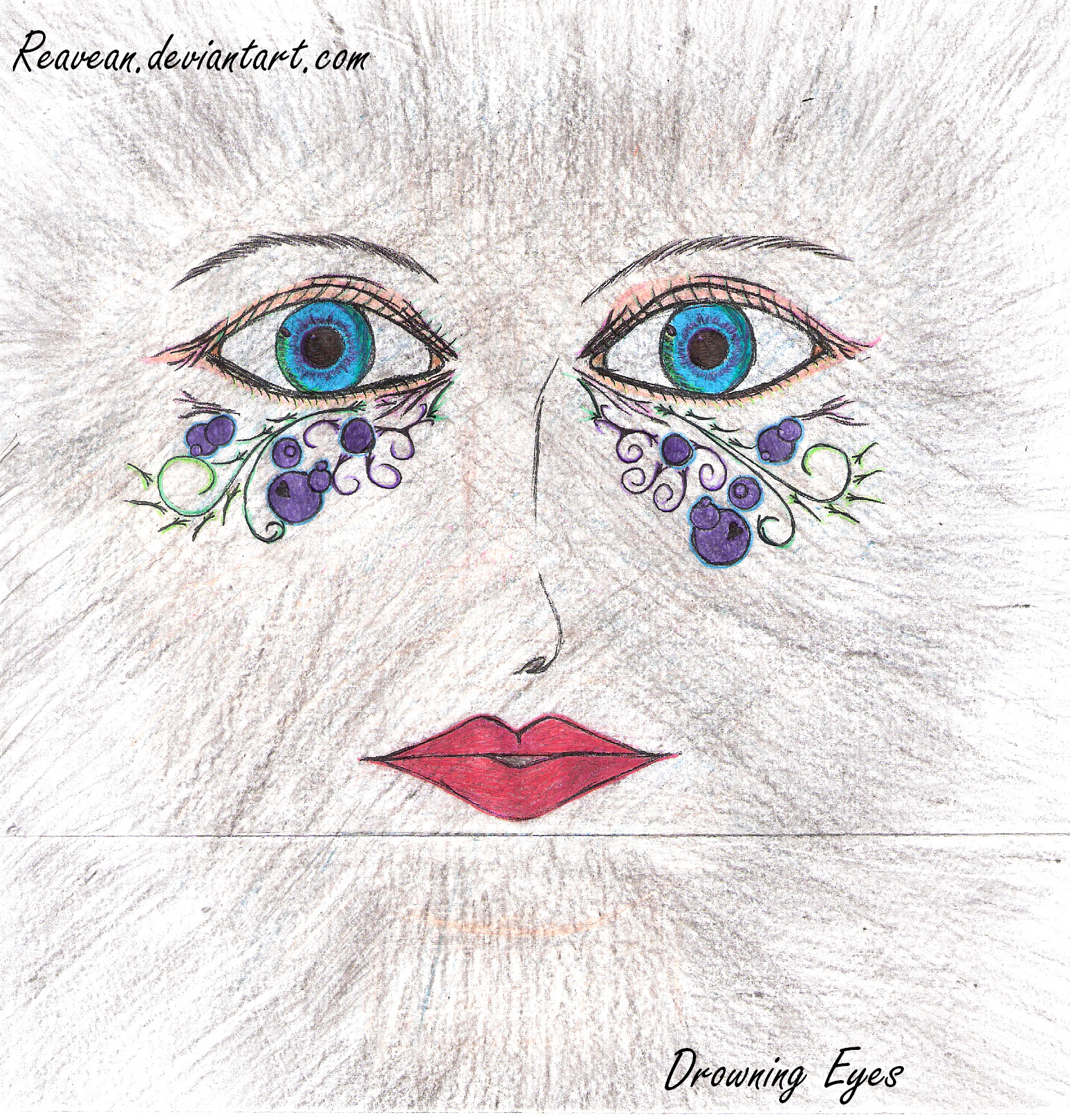 Drowning Eyes by Reavean on DeviantArt