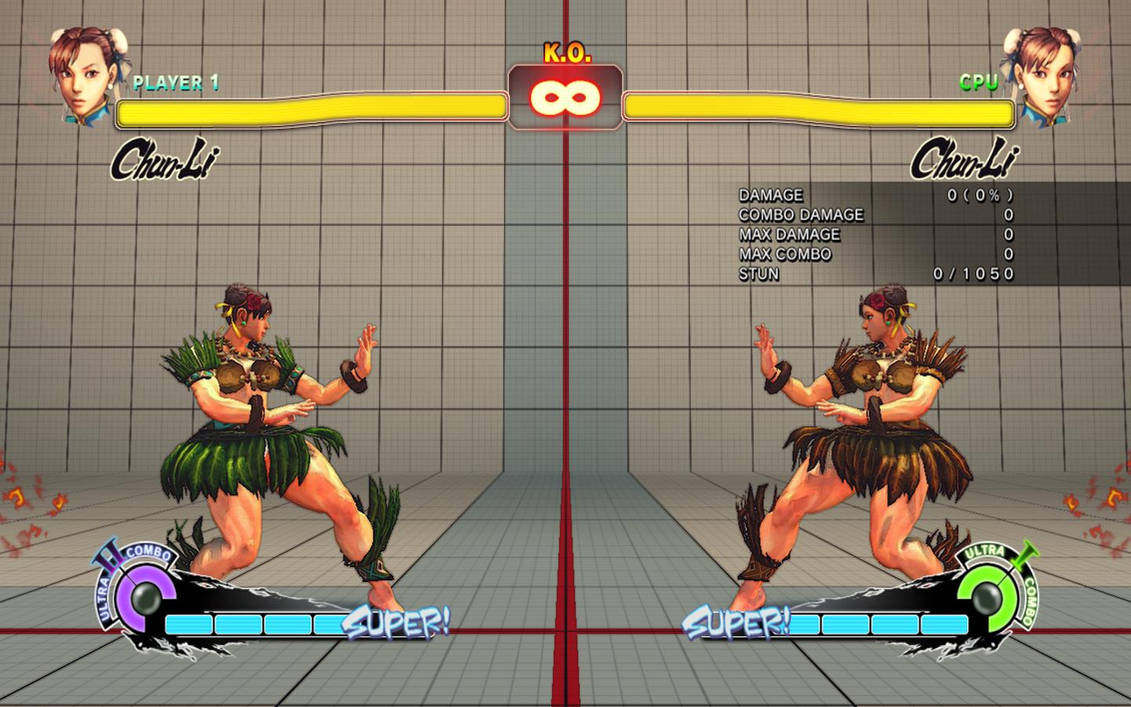 Chun-Li Hula Dancer by ohhho on DeviantArt
