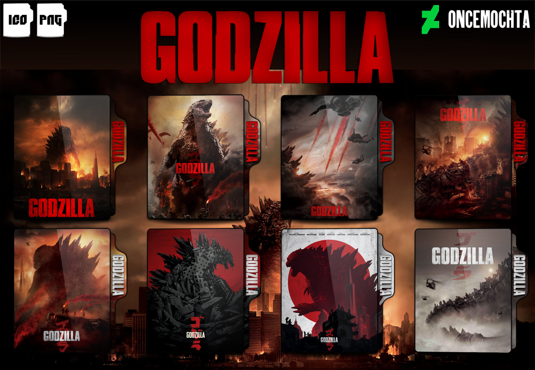 Godzilla (2014) Icon Pack by ONCEMochta on DeviantArt