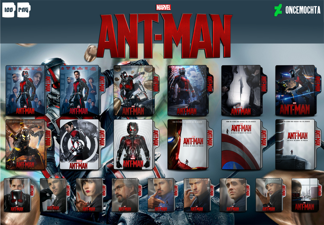 Ant-Man (2015) Icon Pack by ONCEMochta on DeviantArt
