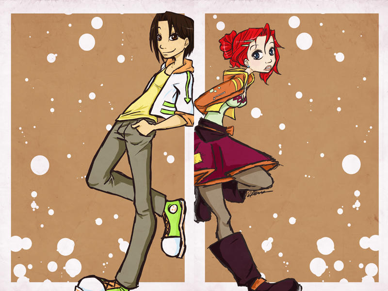 Dabby and layton by princessdabby on DeviantArt