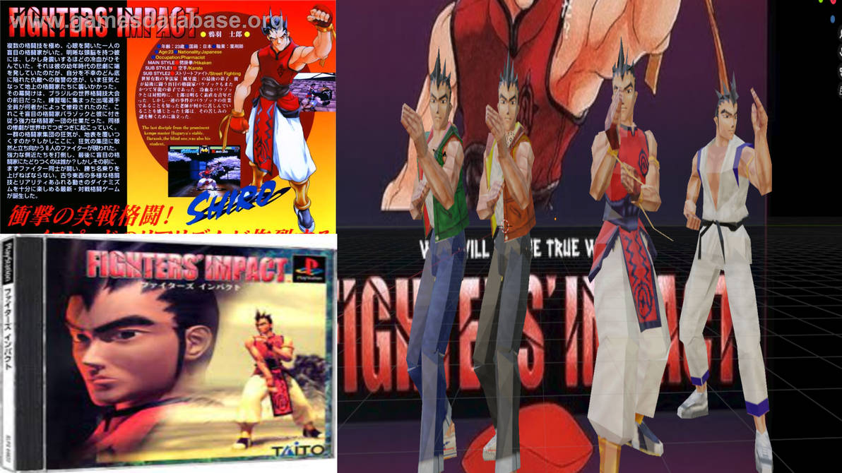 Fighters' Impact Shiroh Karasuba pack FBX by MrBread627 on DeviantArt