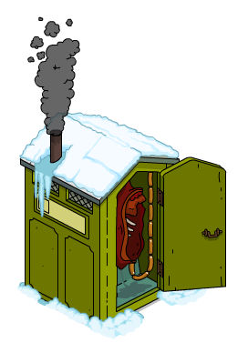 Sani-John Smokehouse Simpsons Tapped Out by devibobas on DeviantArt