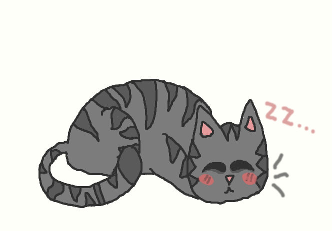 Fat Tabby Cat by sprink-sketches on DeviantArt