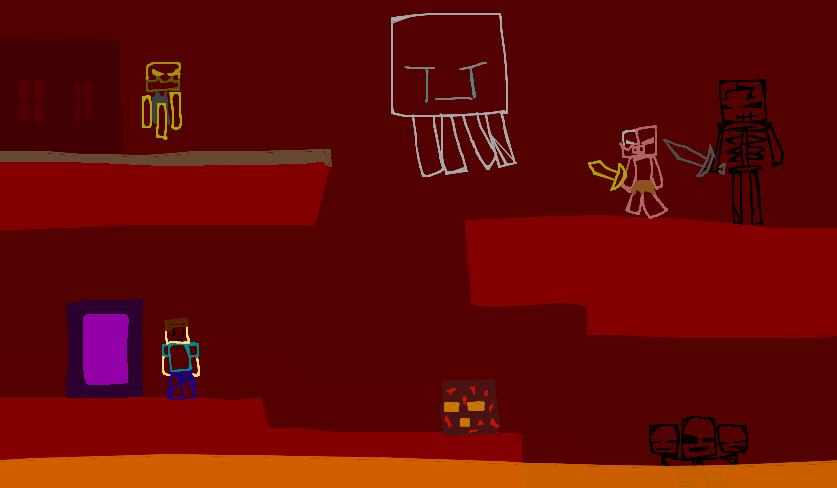 The Nether... by lol108 on DeviantArt