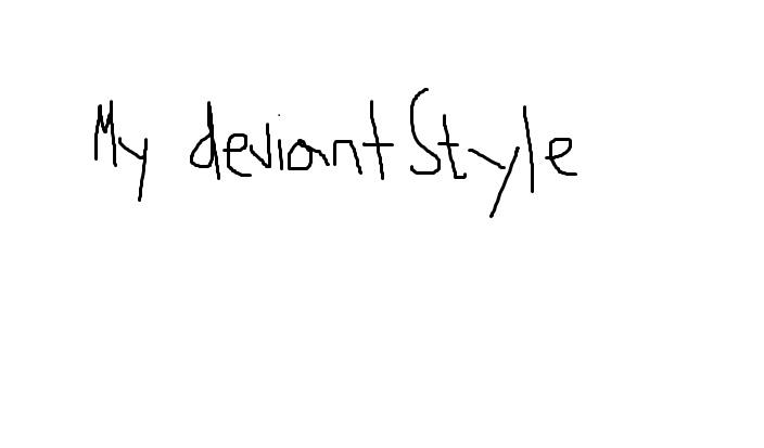 My deviantStyle by secret-refuge on DeviantArt