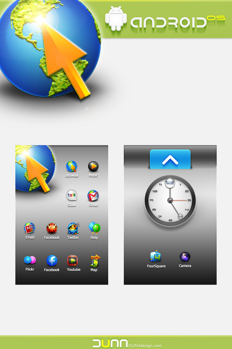 Google Android Os Icons By Dstyler On Deviantart