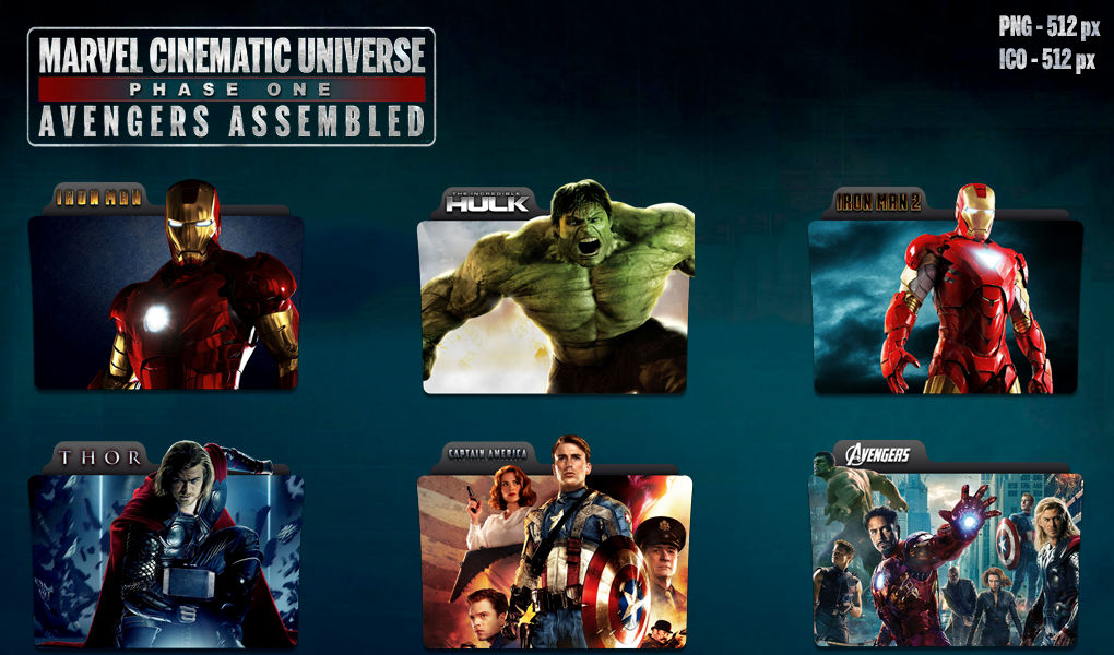 Marvel Cinematic Universe: Phase One by Rdamanthys on DeviantArt