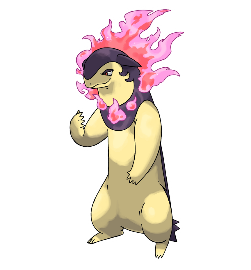 SPOILER Hisuian Typhlosion by DevilDman on DeviantArt