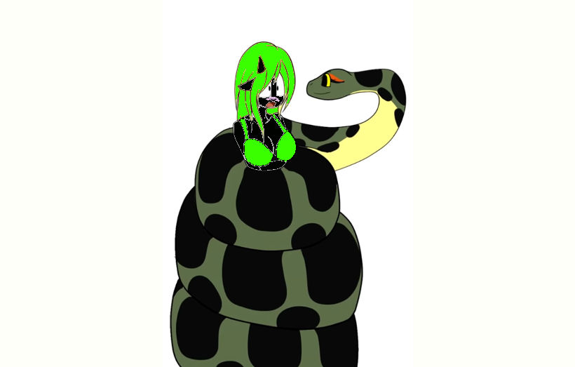 Snake squeeze Rubi by darraghandfriends on DeviantArt