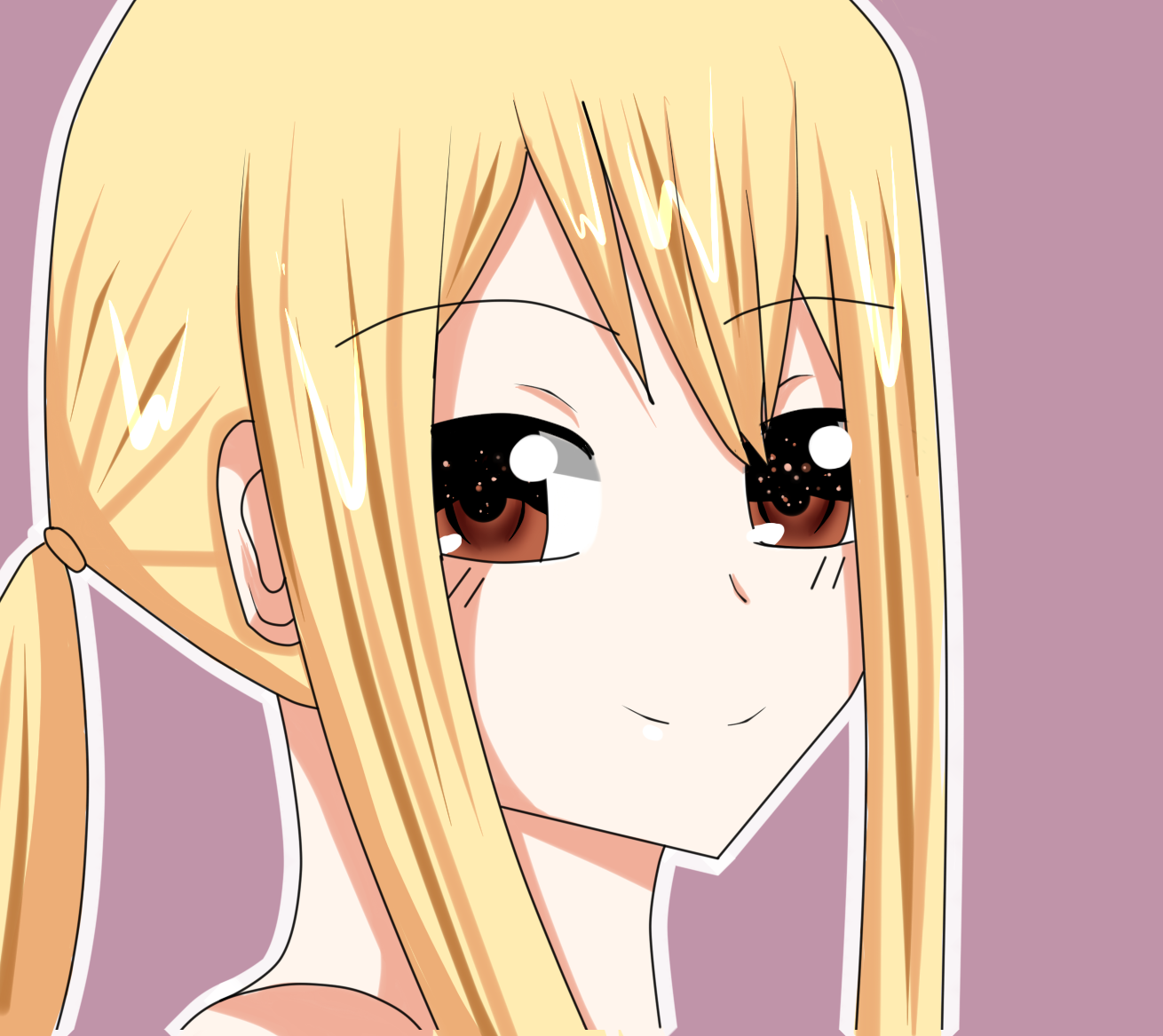 Lucy Fanart by Nymiia on DeviantArt