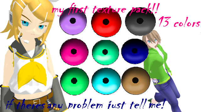 MMD Bright Eye Texture pack 1 by Nemerywilliams on DeviantArt