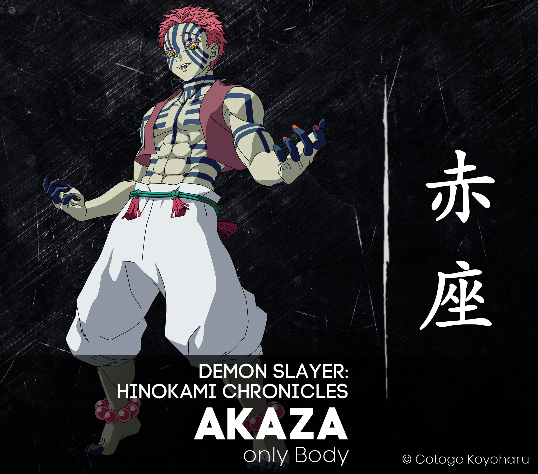 Akaza by MasonENGINE on DeviantArt