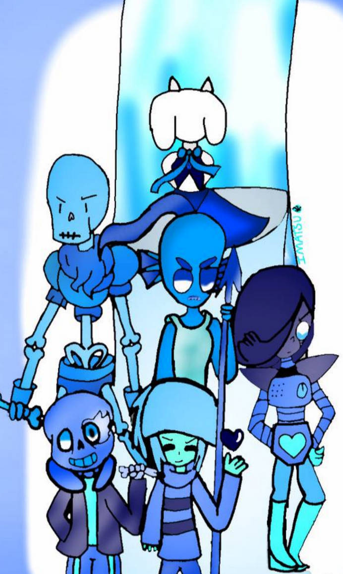 Undertale X Steven Universe Ocean Gem Crossover by IshikoMiyoshi162 on ...