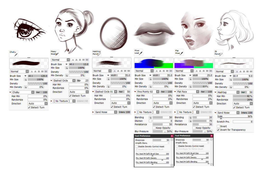 Sai 2 BrushSet by Sketchista on DeviantArt