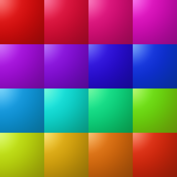 Glossy Gradients by JU5TPeachy on DeviantArt