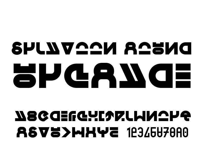 Splatoon Round Script UPGRADE FONT by Cayman-Reese on DeviantArt