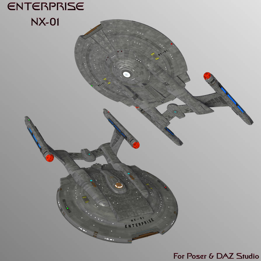 Enterprise NX-01 by mattymanx on DeviantArt