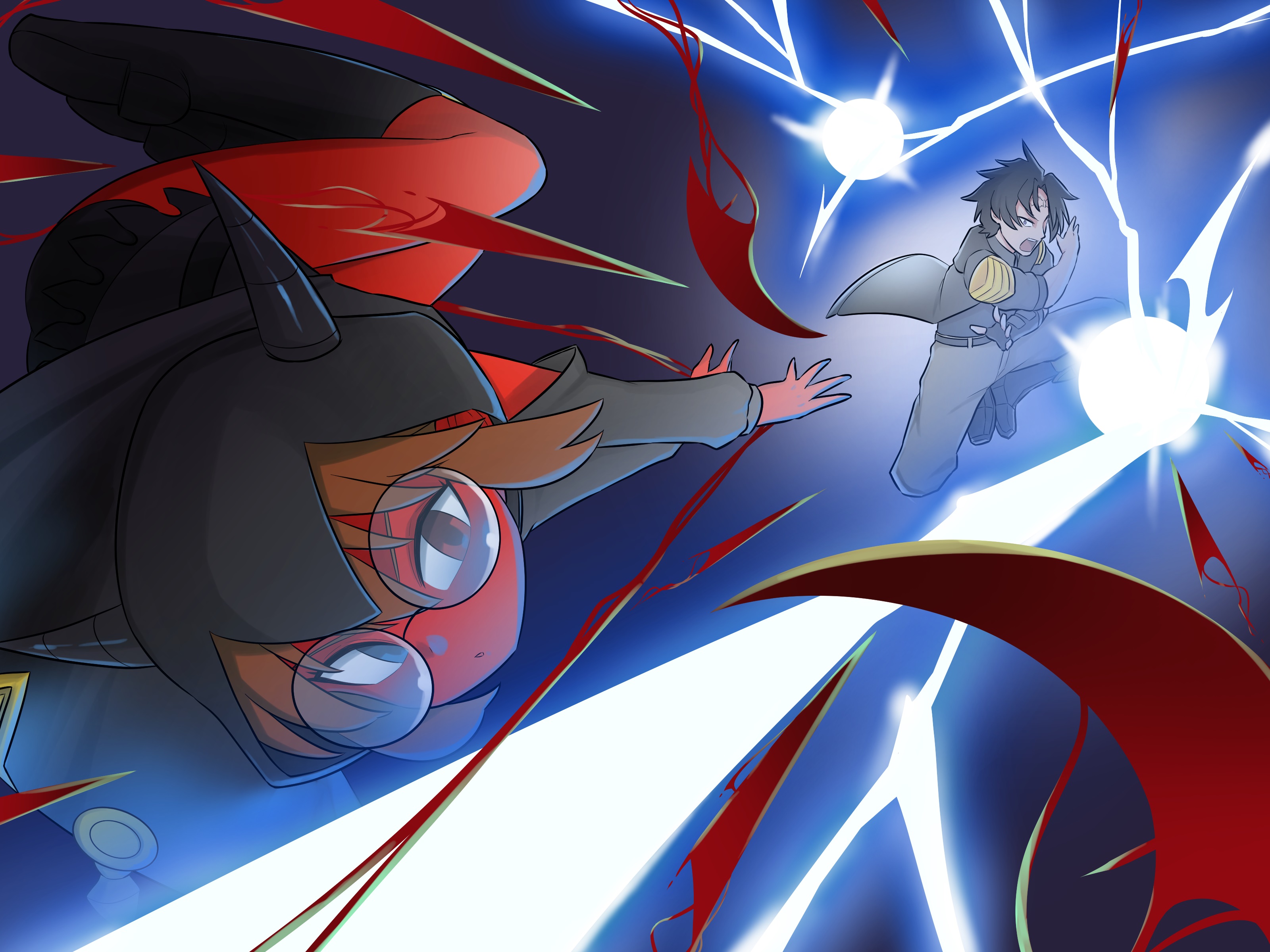 Jewel Fight by Numa430 on DeviantArt