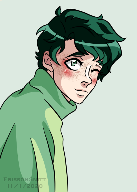 Midoriya - Styled Hair by FrissonSmitt on DeviantArt