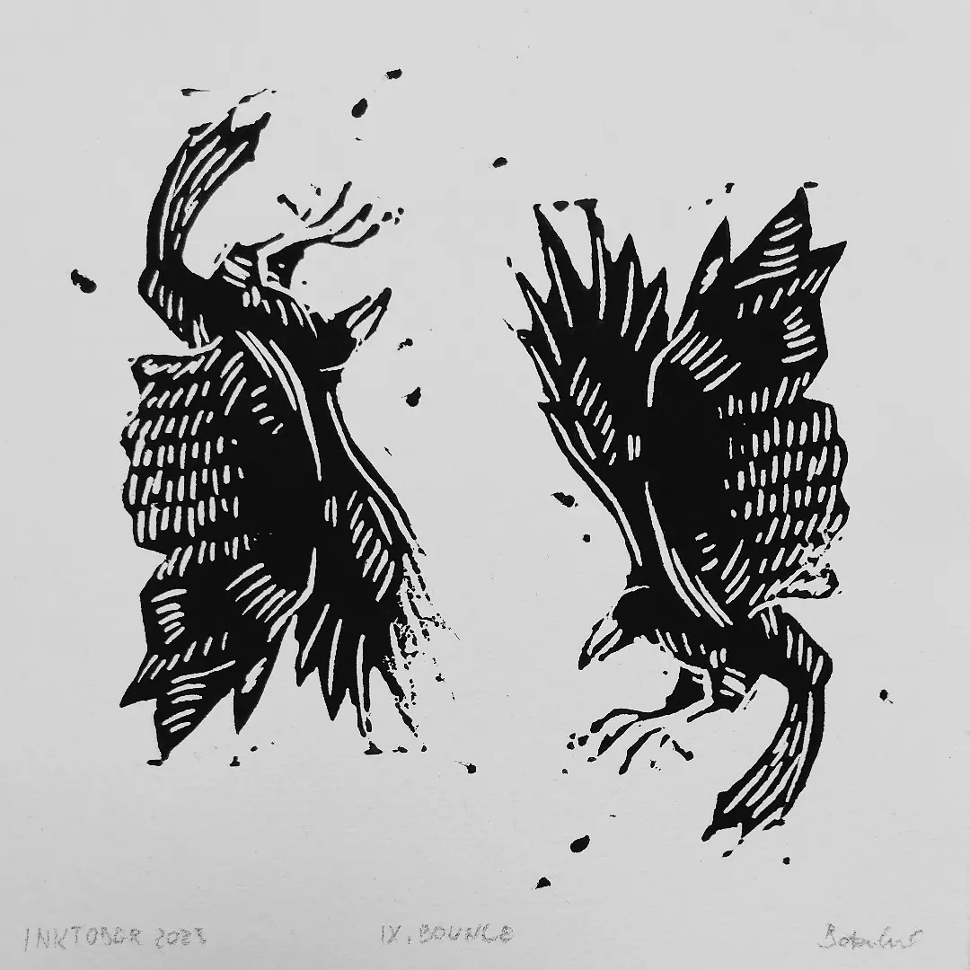 Inktober2023 - DAY IX. bounce by SilviaBobekova on DeviantArt