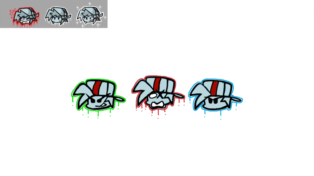 [FNF Retro BF Icons (My Version) by IanIsDaArtist on DeviantArt