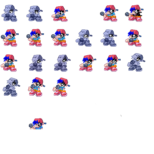 [FNF] Pixel Glitched Ian Sprites Sheet [FREE USE] by IanIsDaArtist on ...