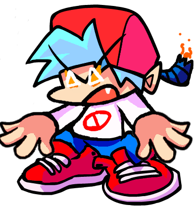 [FNF] Ballistic Left Pose BF by IanIsDaArtist on DeviantArt