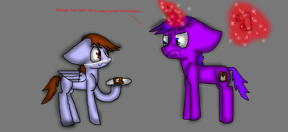 MLP/FNAF4: RELEASE THE TOAST!!!! by Foxypirate435 on DeviantArt