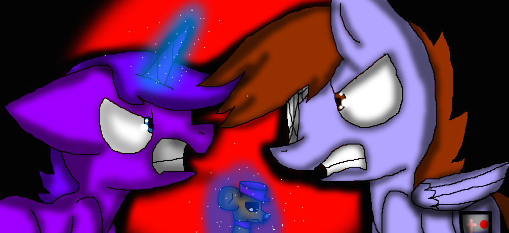 MLP/FNAF4: Brother Fights. by Foxypirate435 on DeviantArt
