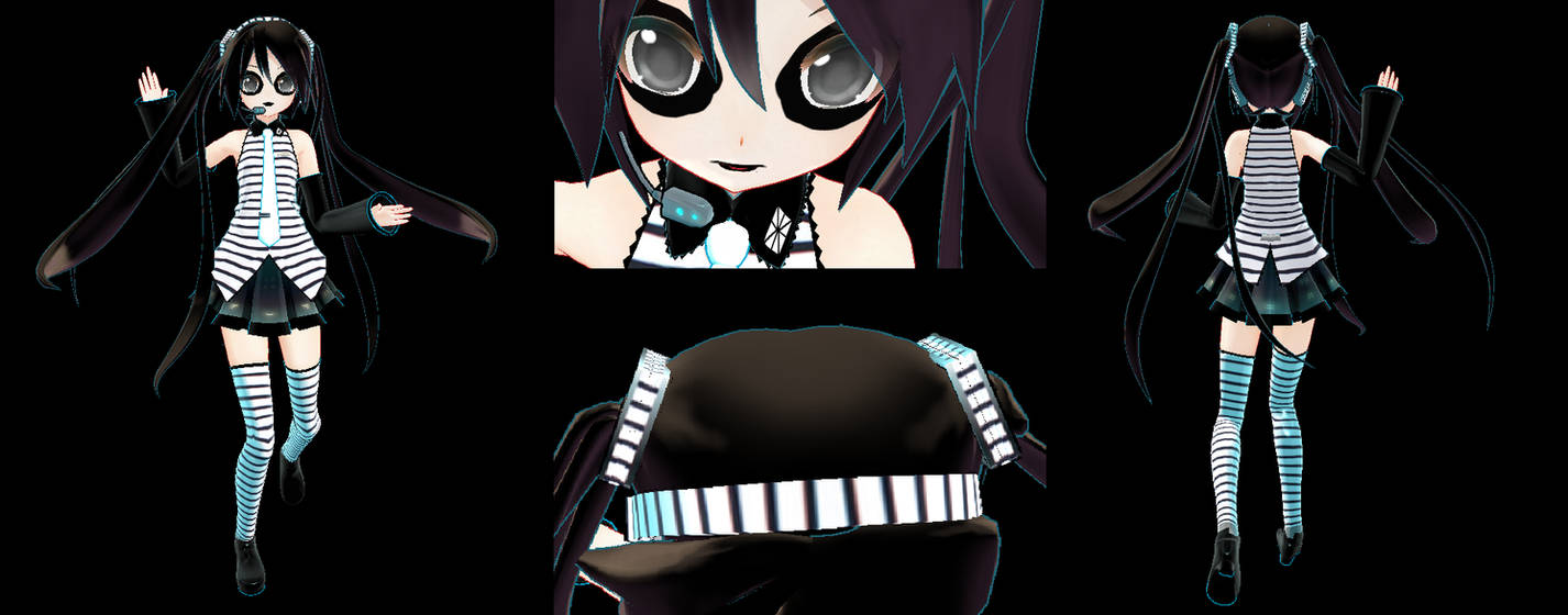 Gothic miku MMD model by deangagaTR on DeviantArt