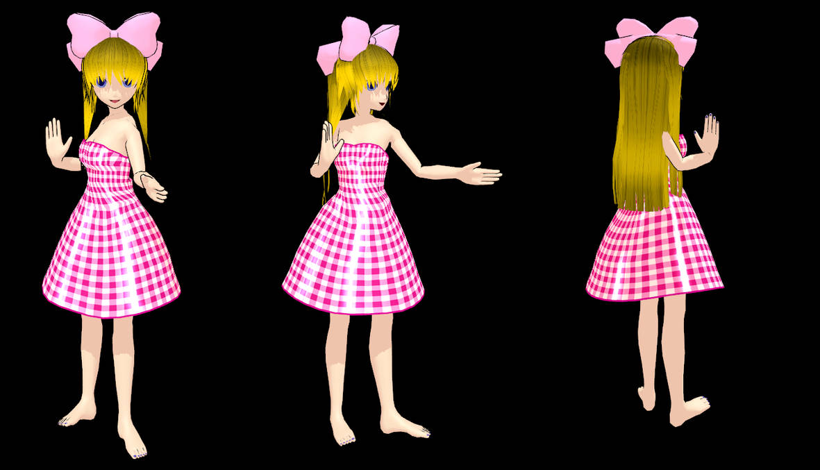 Kelly Girl MMD model by deangagaTR on DeviantArt