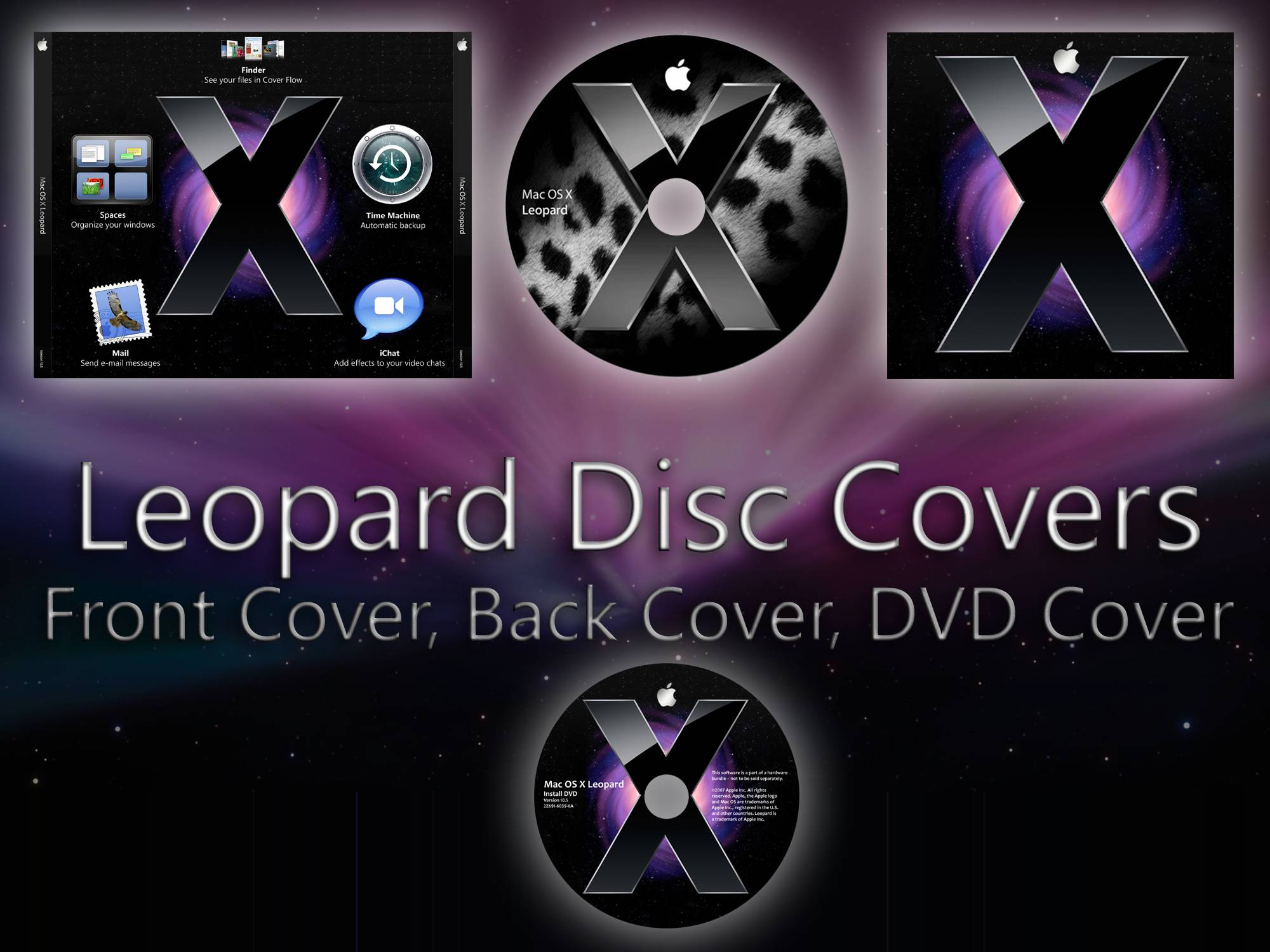 Leopard Disc Covers by TheSimson on DeviantArt