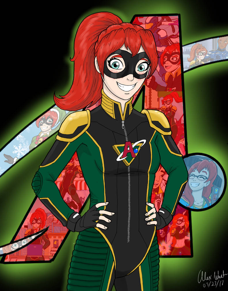 Atomic Girl Portrait by SentinelCorpsComix on DeviantArt