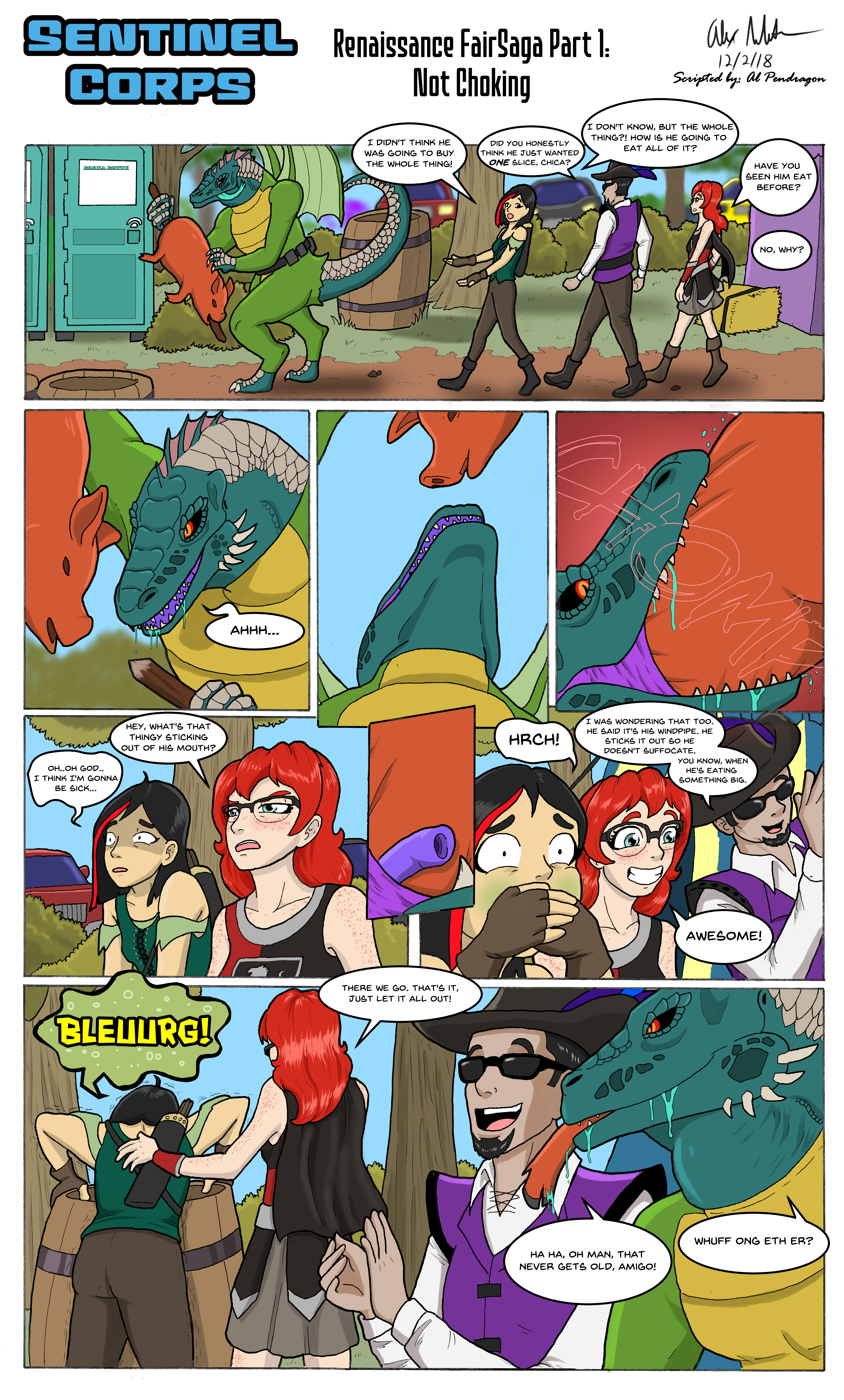 Sentinel Corp Renaissance Fair part 2 by SentinelCorpsComix on DeviantArt