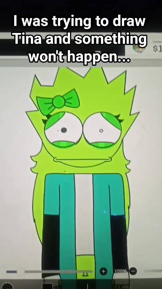 I was trying to draw Tina and... by AnnettaClevinger on DeviantArt