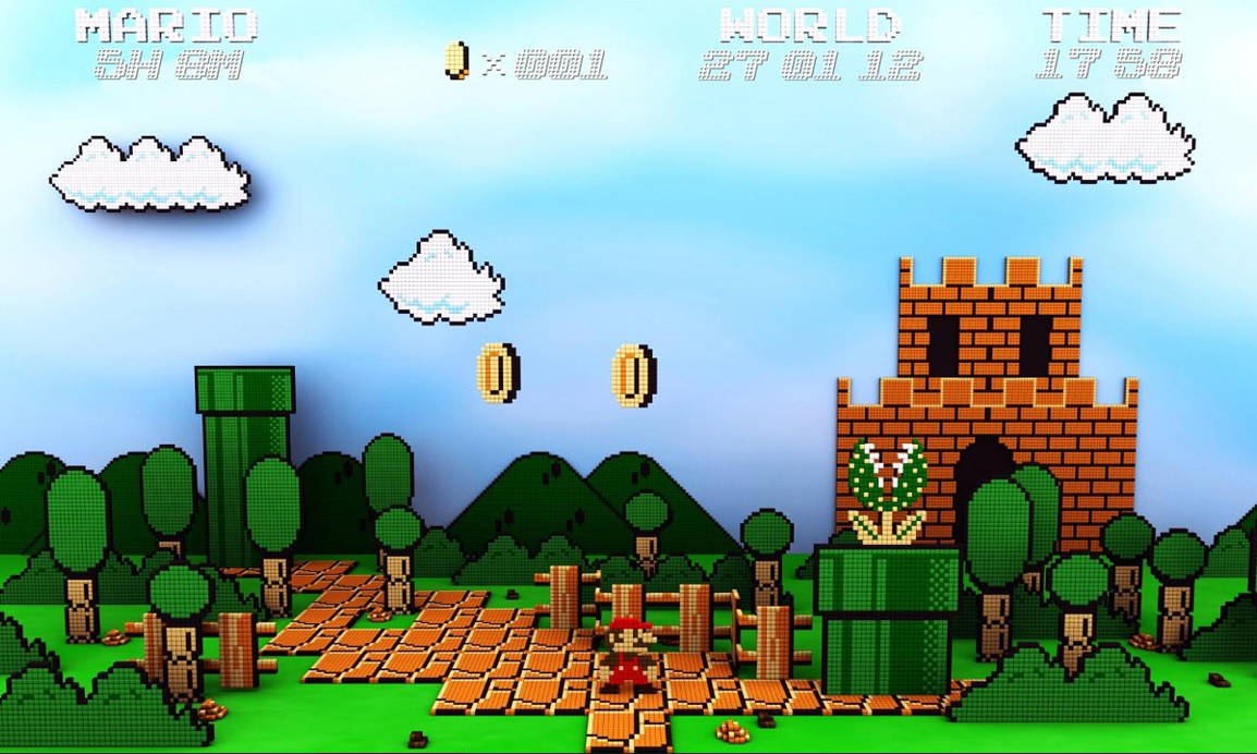 Super Mario Rainmeter by kill-will-yes on DeviantArt