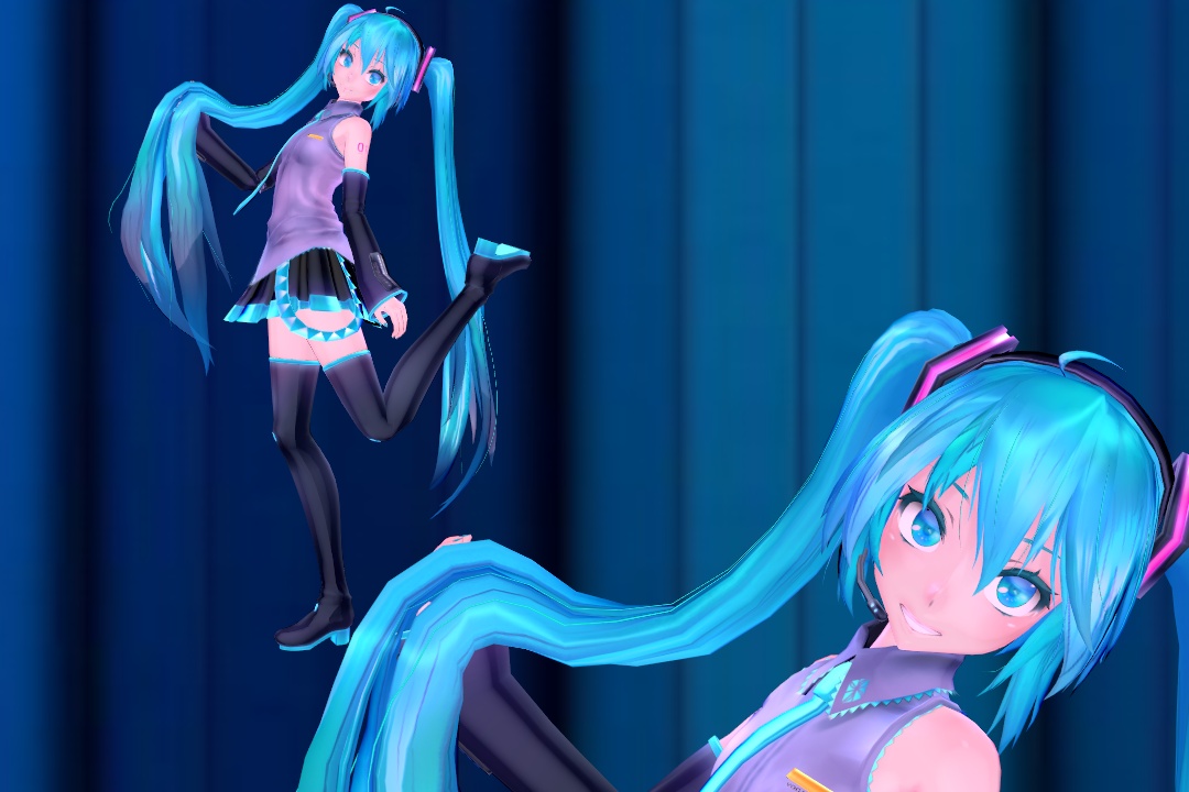 TDA Default Miku (Xoriu Ver) Edited by Azu Nozome by AzuNozome on DeviantArt