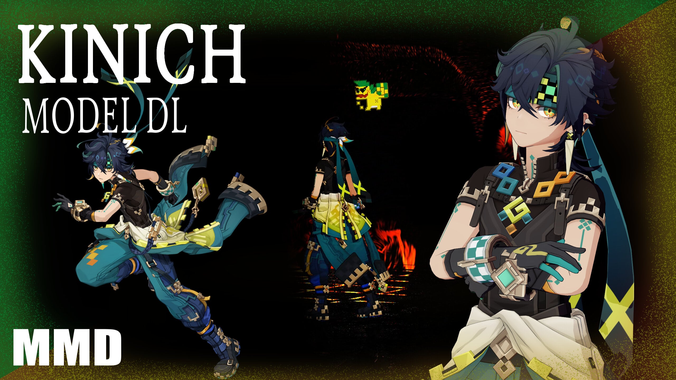 [MODEL DL] KINICH - Genshin Impact 5.0 by AzuNozome on DeviantArt