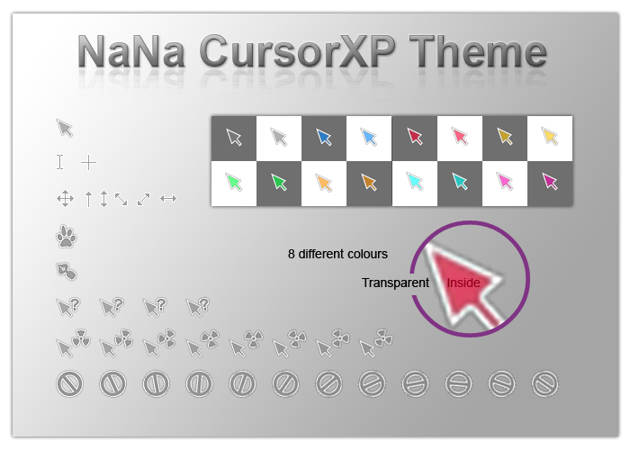 NaNa for CursorFX - Theme for Windows