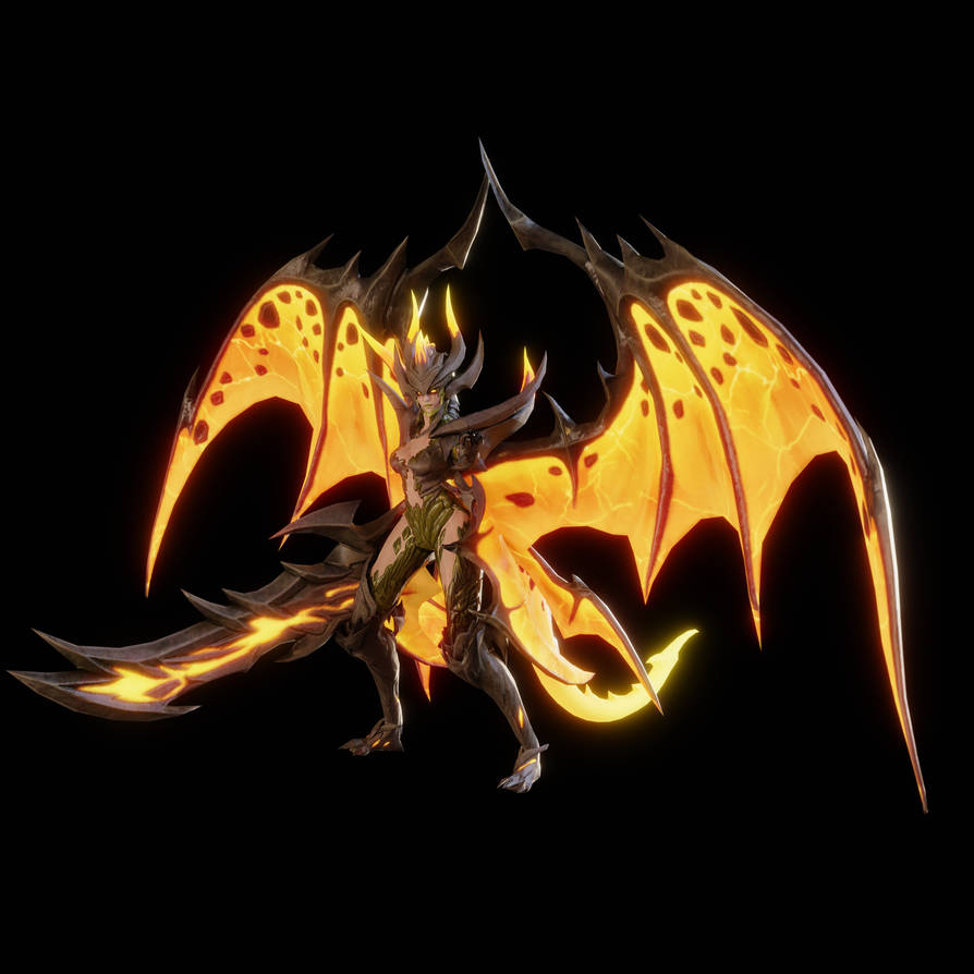 Fire Dragon Boss by waitht on DeviantArt