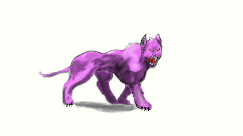 Dungeons and Dragons Shadow Mastiff by Zeifly on DeviantArt